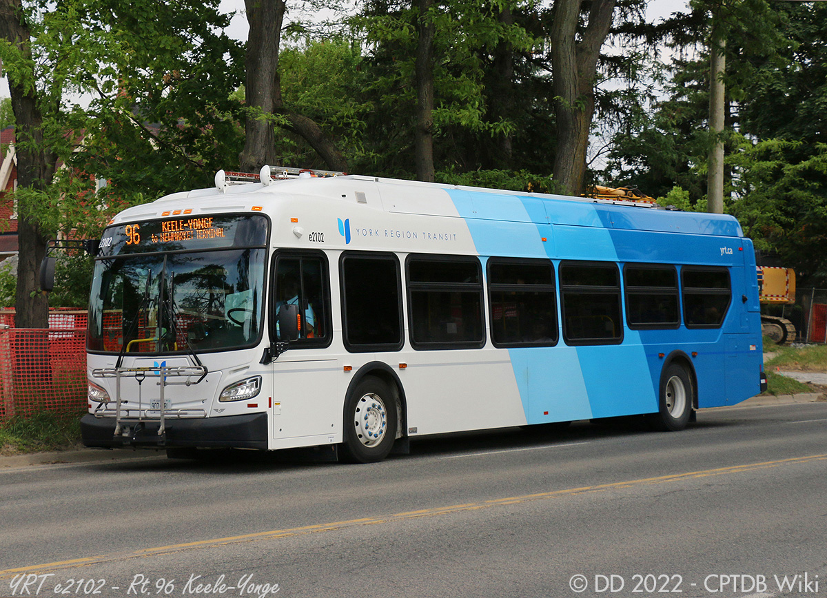 File:York Region Transit e2102-a.jpg - CPTDB Wiki (Canadian Public Transit Discussion Board)